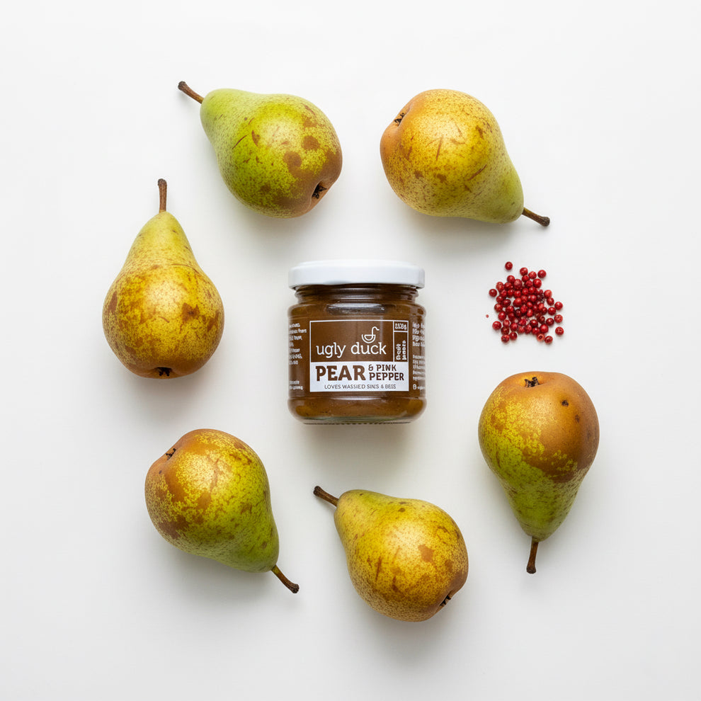 Pear & Pink Pepper Fruit Paste for Cheese Lovers – Ugly Duck Fine Foods
